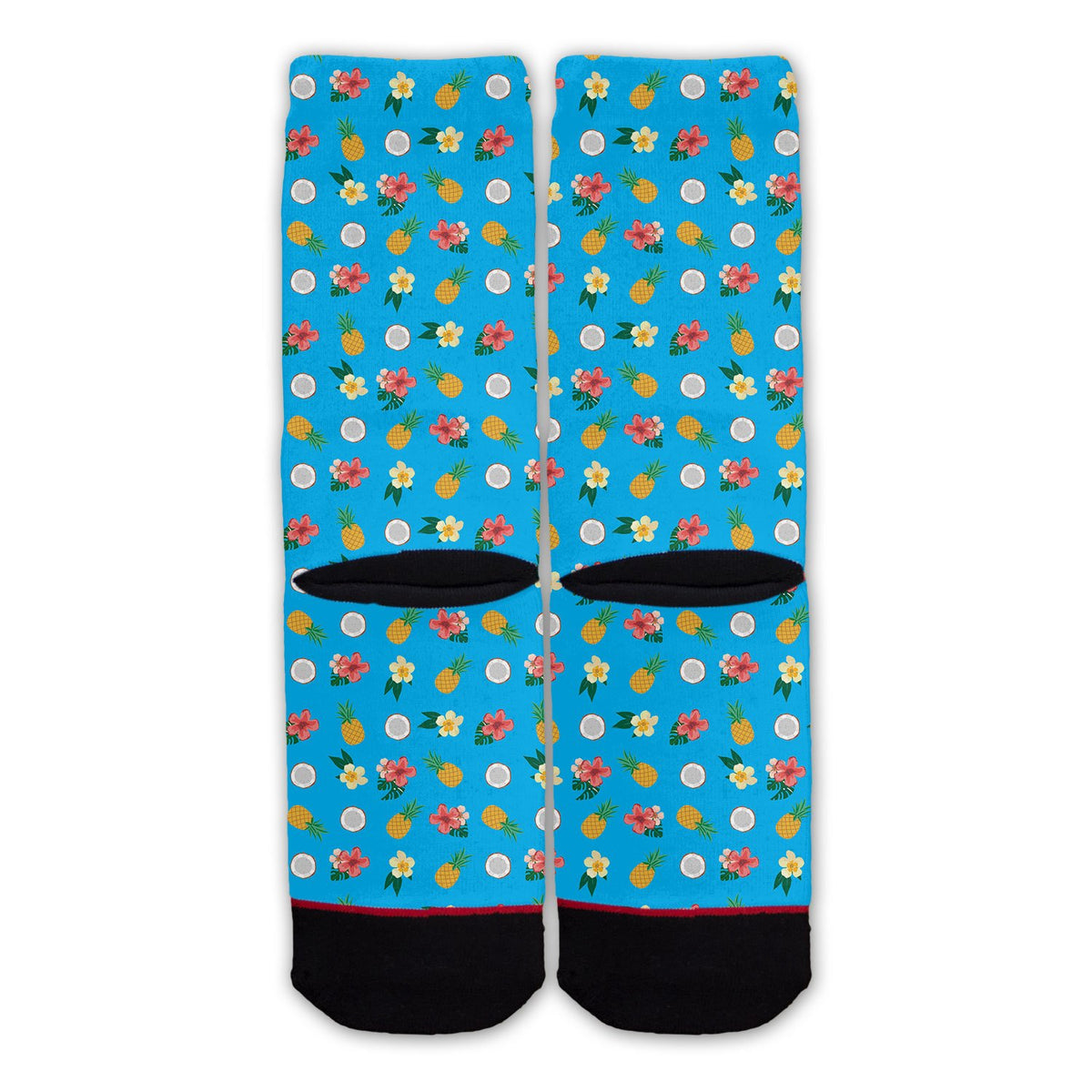 Function - Blue Tropical Pattern Fashion Sock – Function Socks