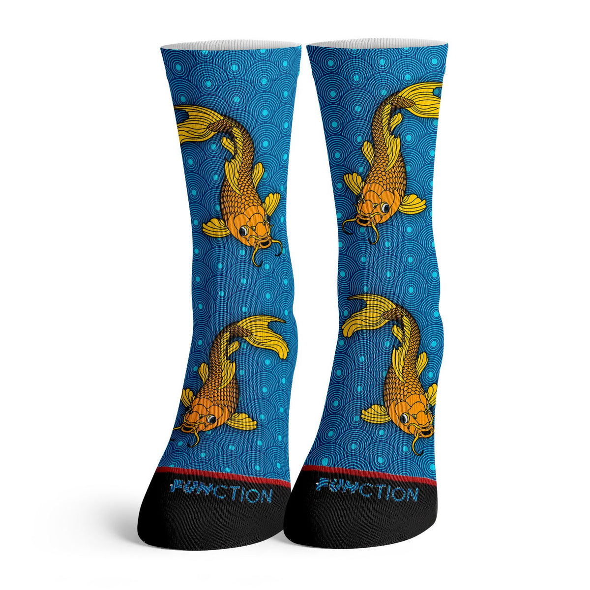 Function - Koi Fish Japanese Wave Pattern Sock – Function Socks