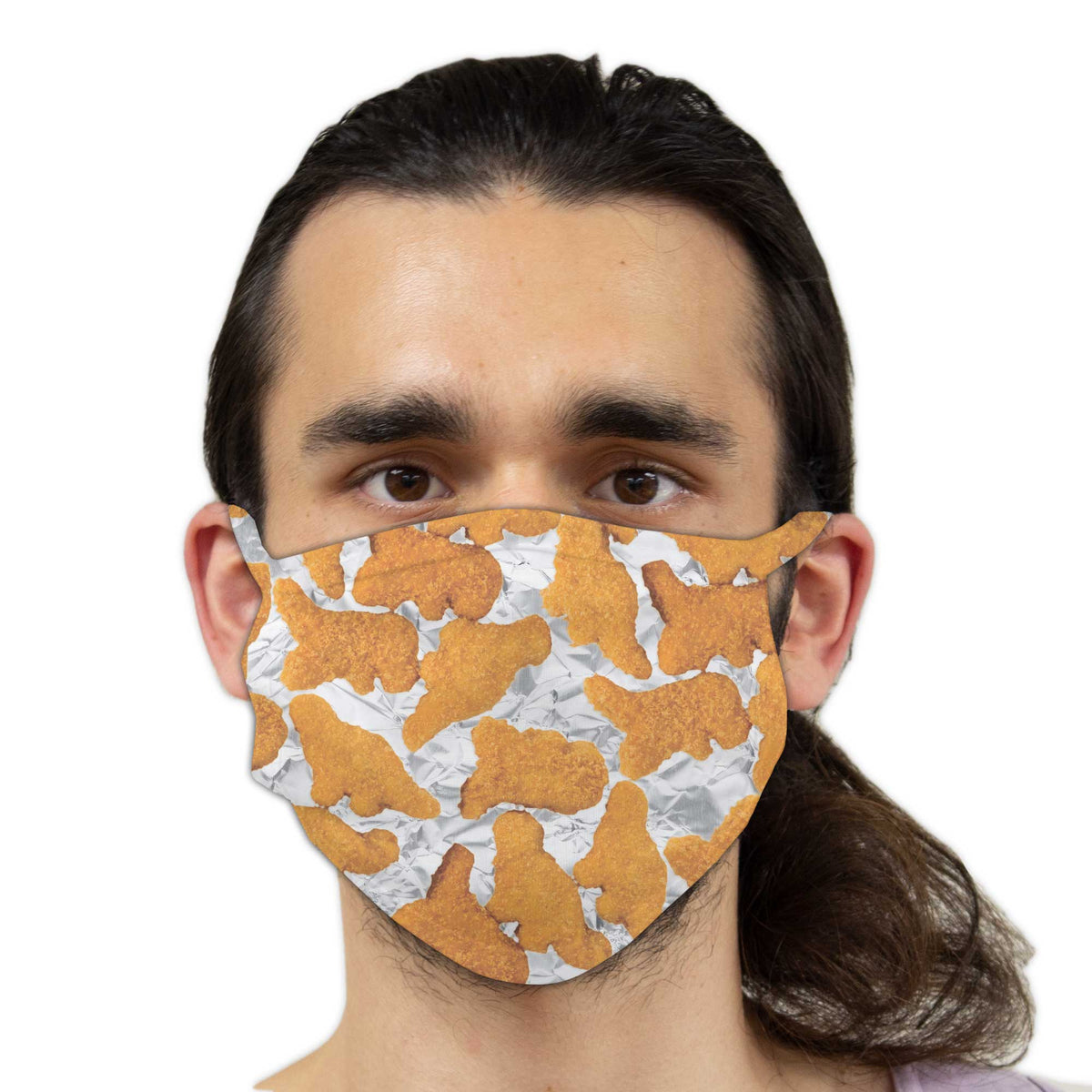 Function - Dinosaur Chicken Nuggets Pattern Breathable Reusable Washab ...