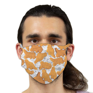 Function - Dinosaur Chicken Nuggets Pattern Breathable Reusable Washab ...