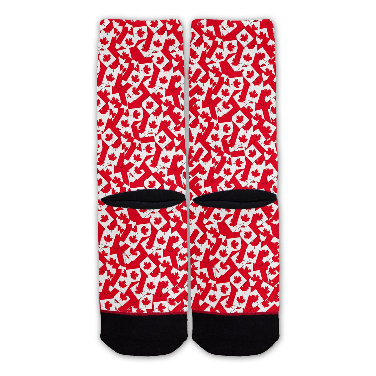 Function - Canadian Flag Repeating Pattern Fashion Sock – Function Socks