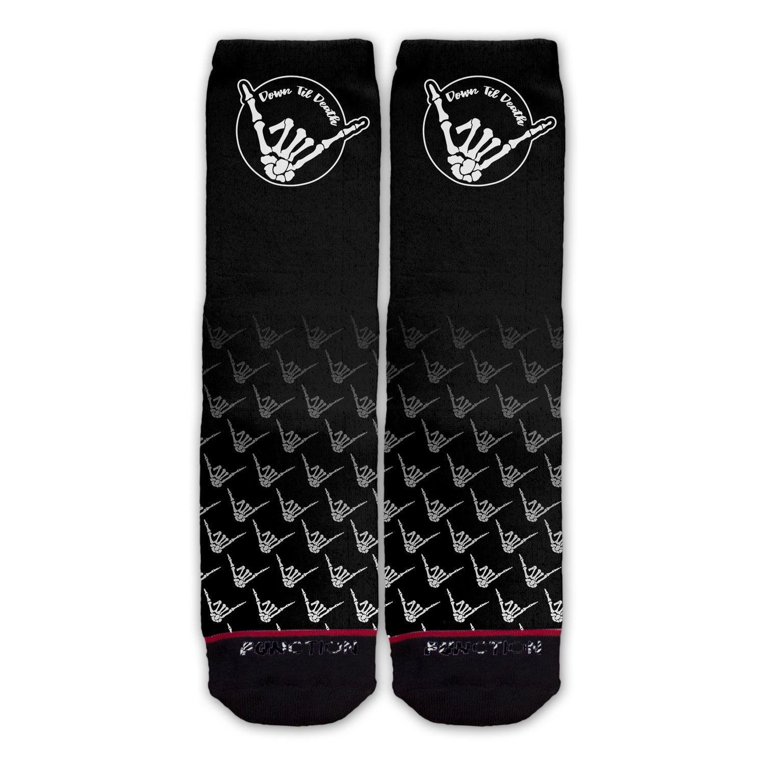 Function - Down TIl Death Skeleton Shaka Fashion Socks – Function Socks