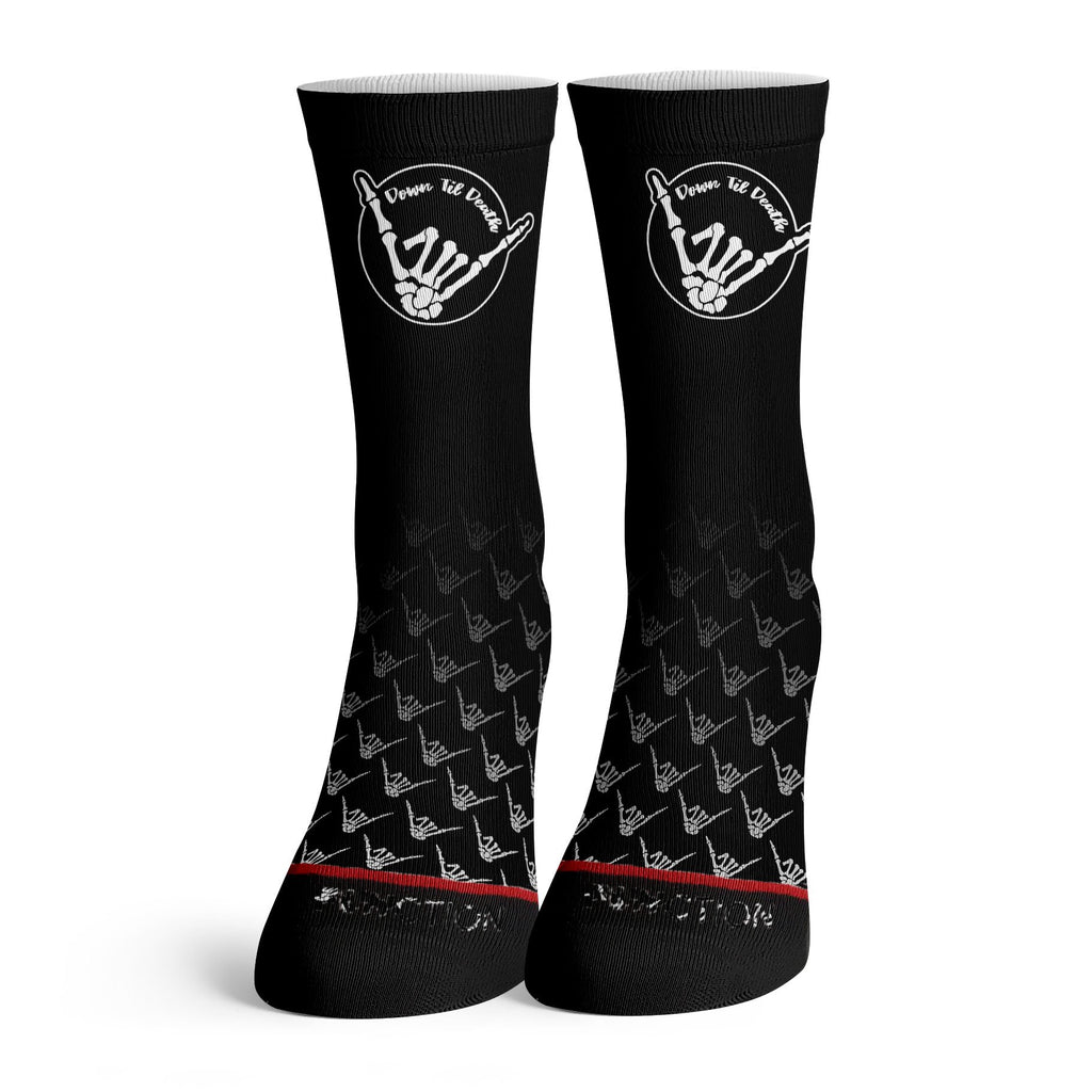 Function - Down TIl Death Skeleton Shaka Fashion Socks – Function Socks