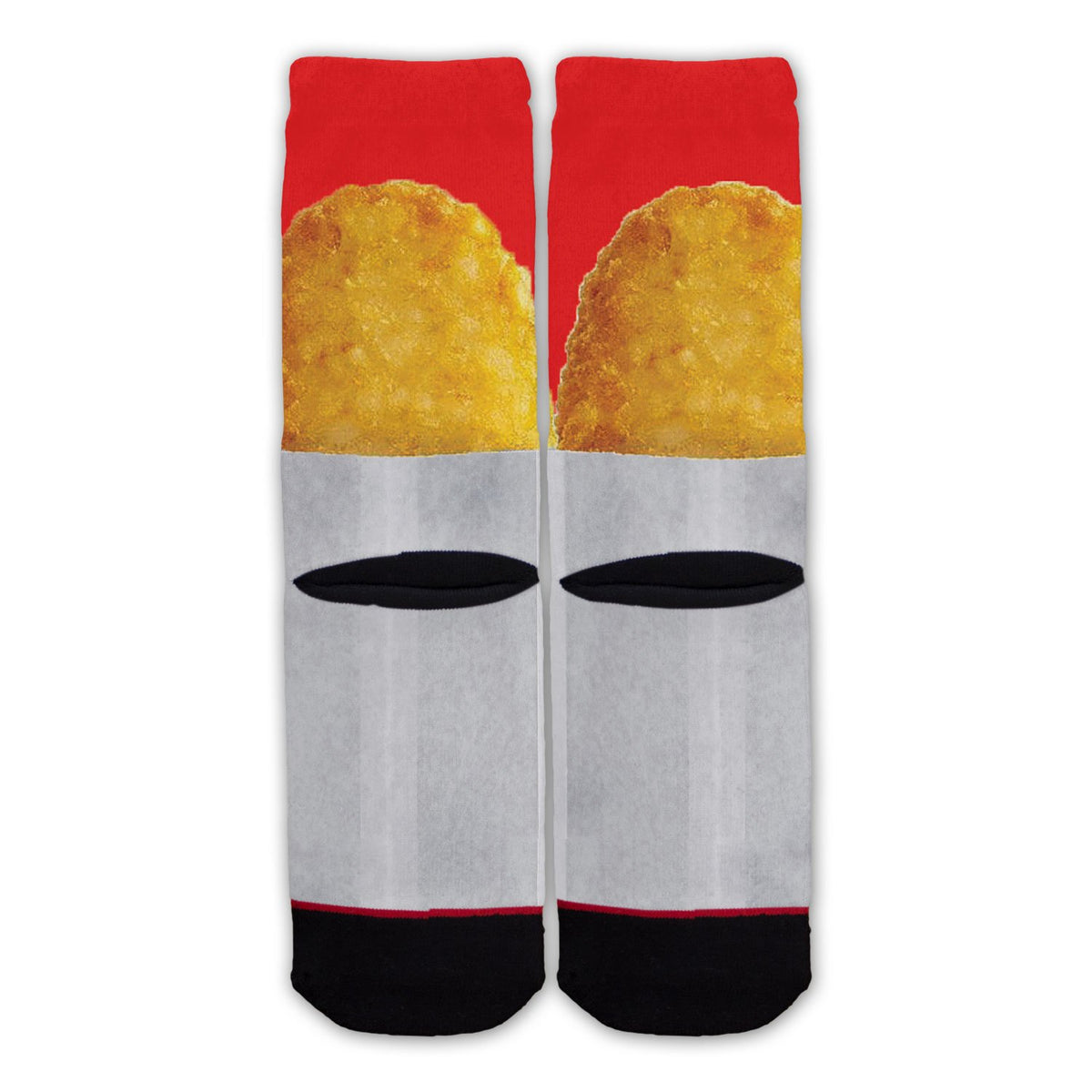Hash Brown Fast Food Potato Breakfast Fashion Socks – Function Socks