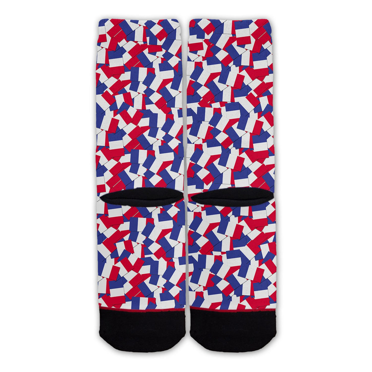 Function - French Flag Repeating Pattern Fashion Sock – Function Socks