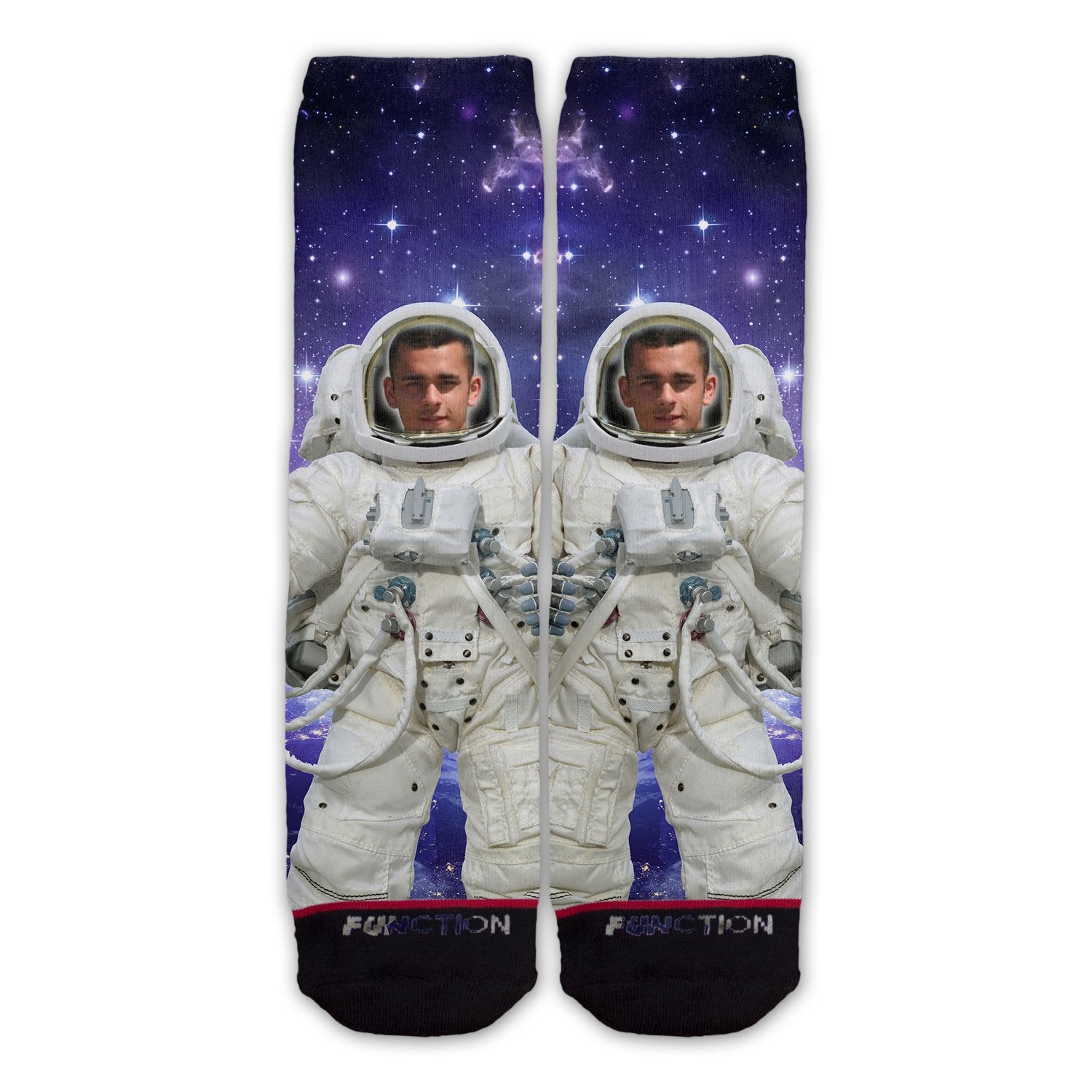Custom Astronaut In Space Fashion Sock – Function Socks