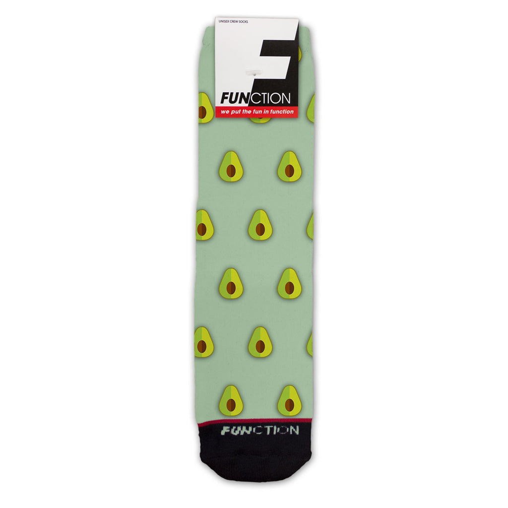 Function - Avocado Pattern Fashion Socks – Function Socks