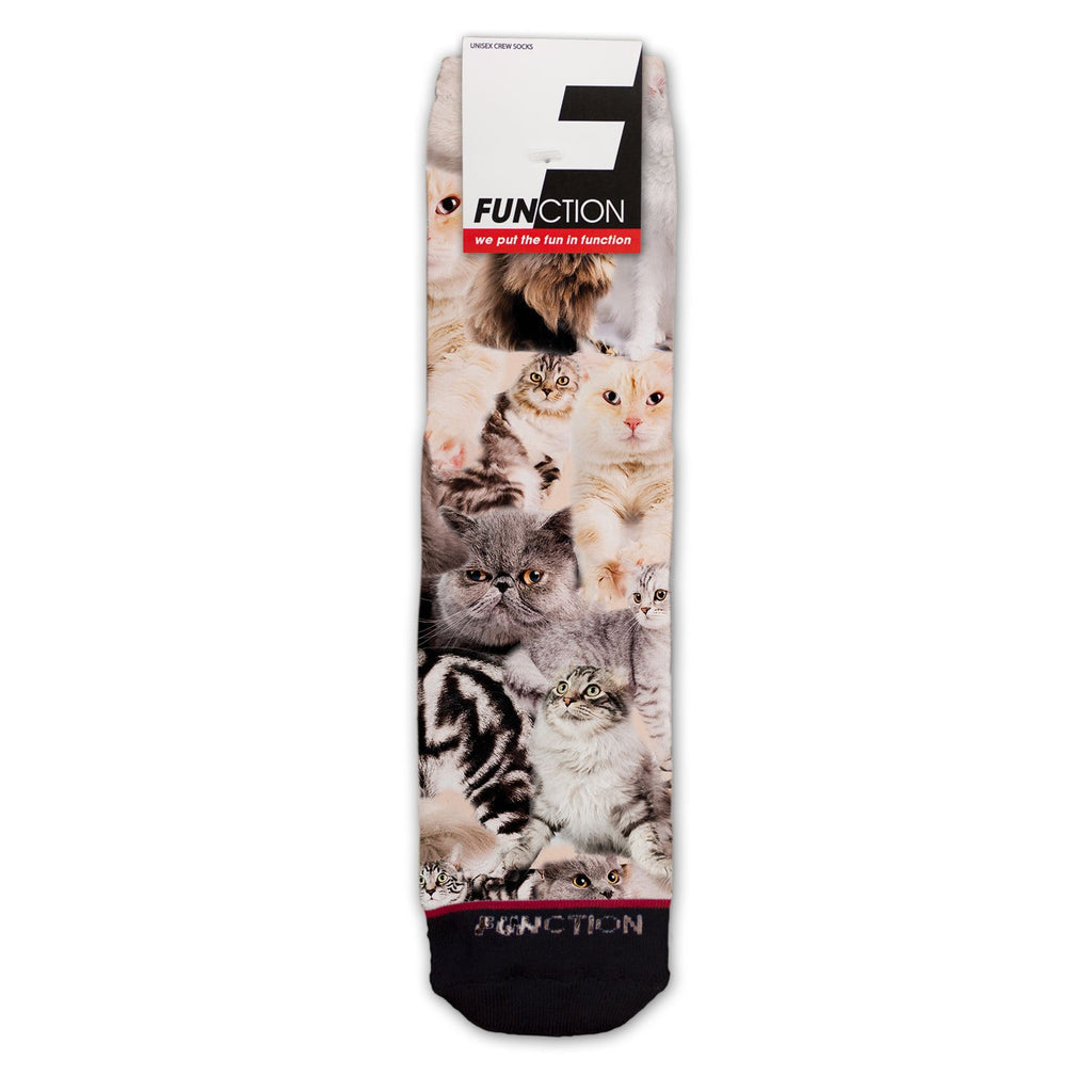 Function - Cat Collage Fashion Sock – Function Socks