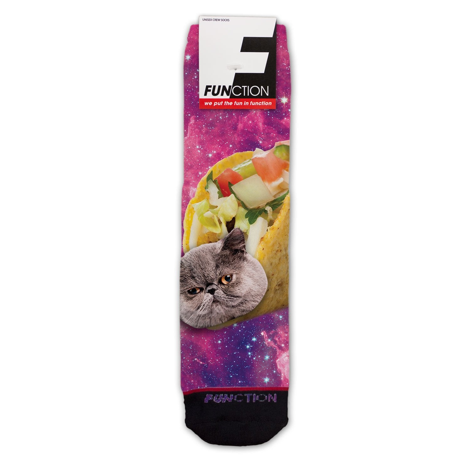 Function - Galaxy Taco Cat Fashion Socks – Function Socks