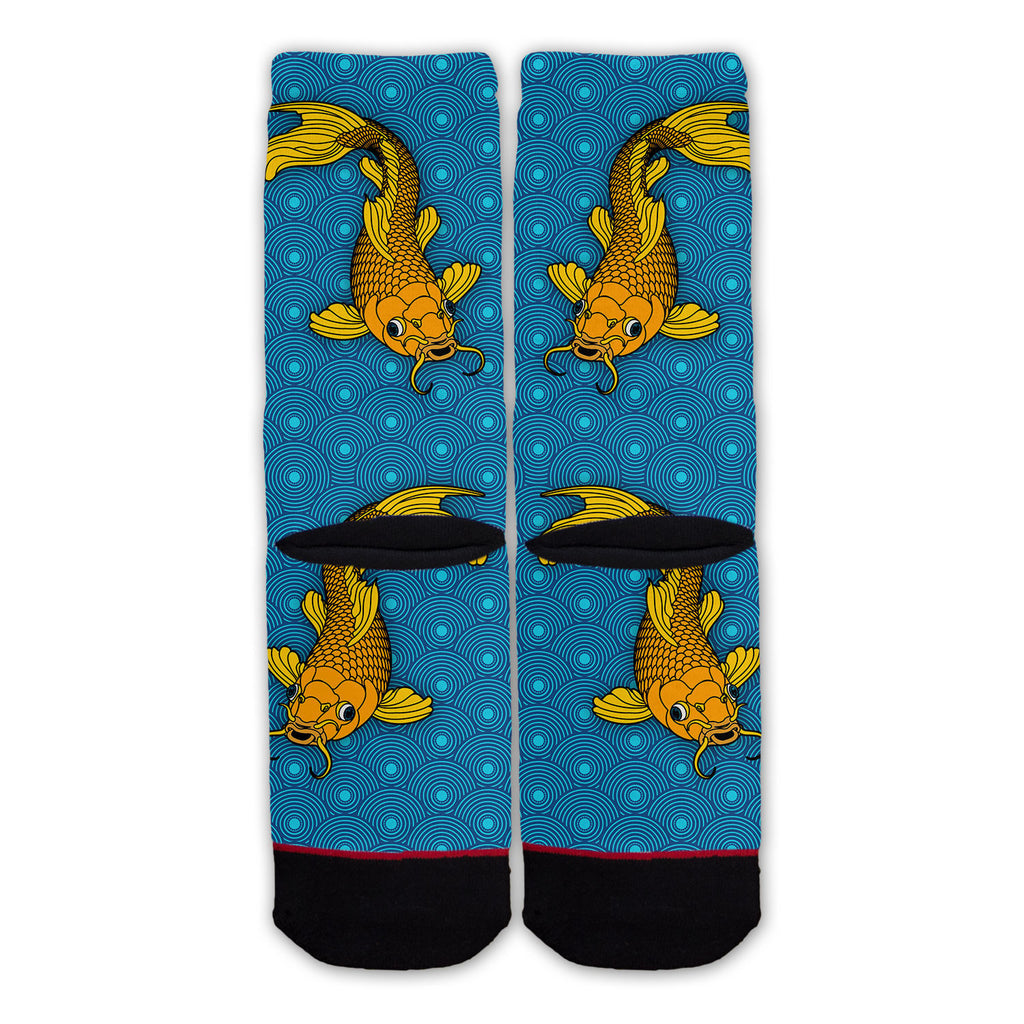 Function - Koi Fish Japanese Wave Pattern Sock – Function Socks