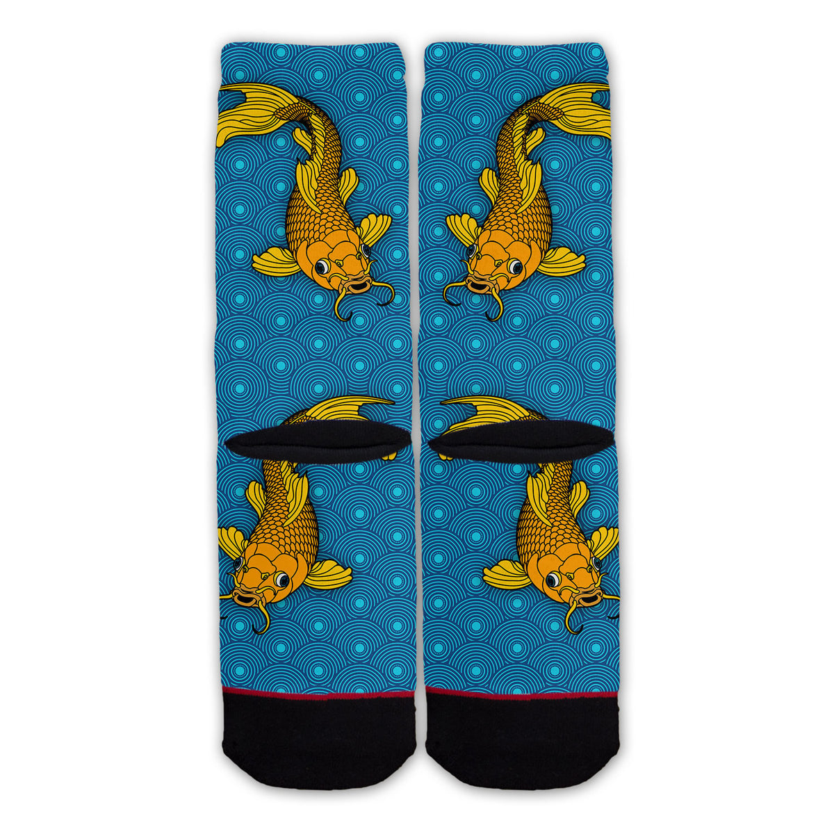 Function - Koi Fish Japanese Wave Pattern Sock – Function Socks