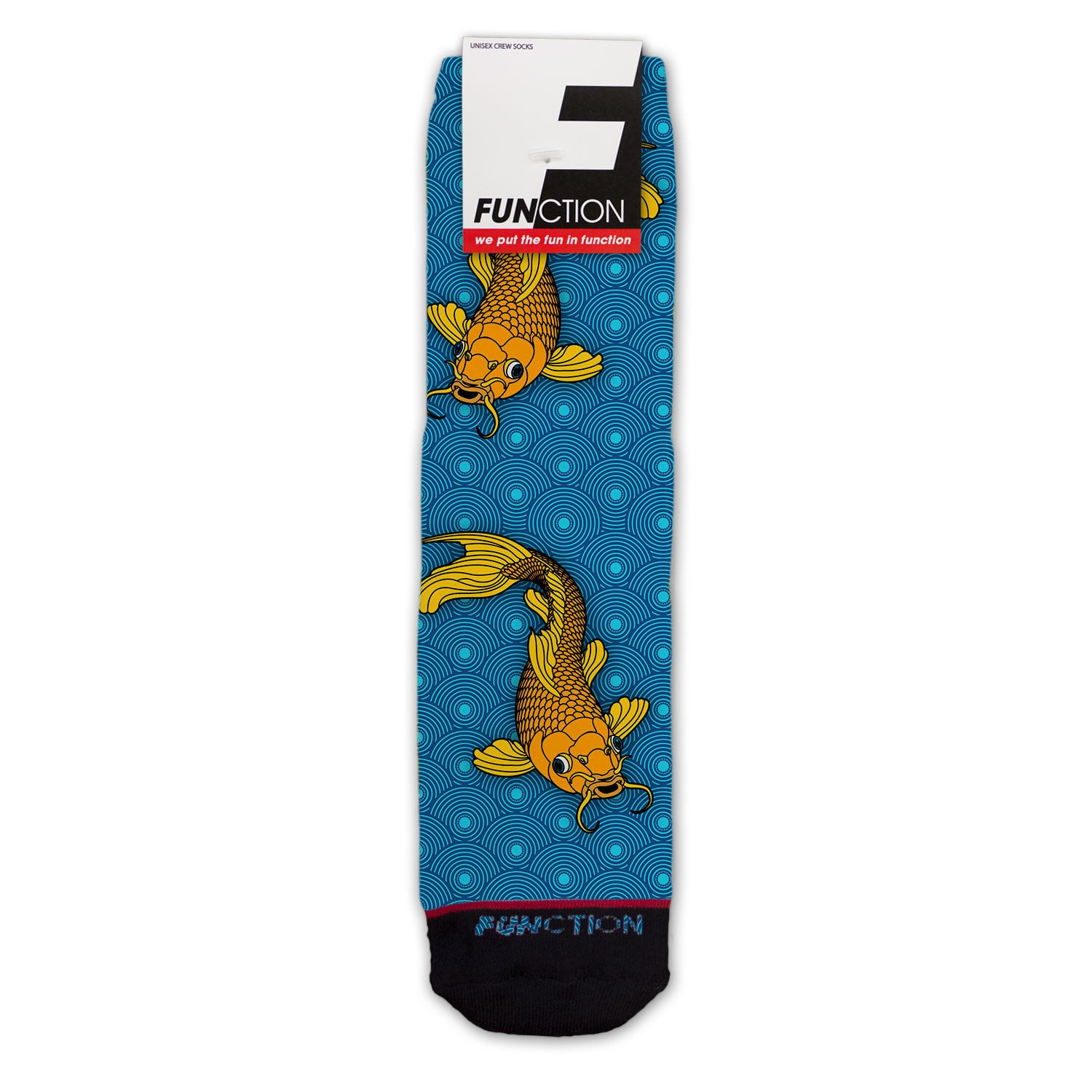 Function - Koi Fish Japanese Wave Pattern Sock – Function Socks