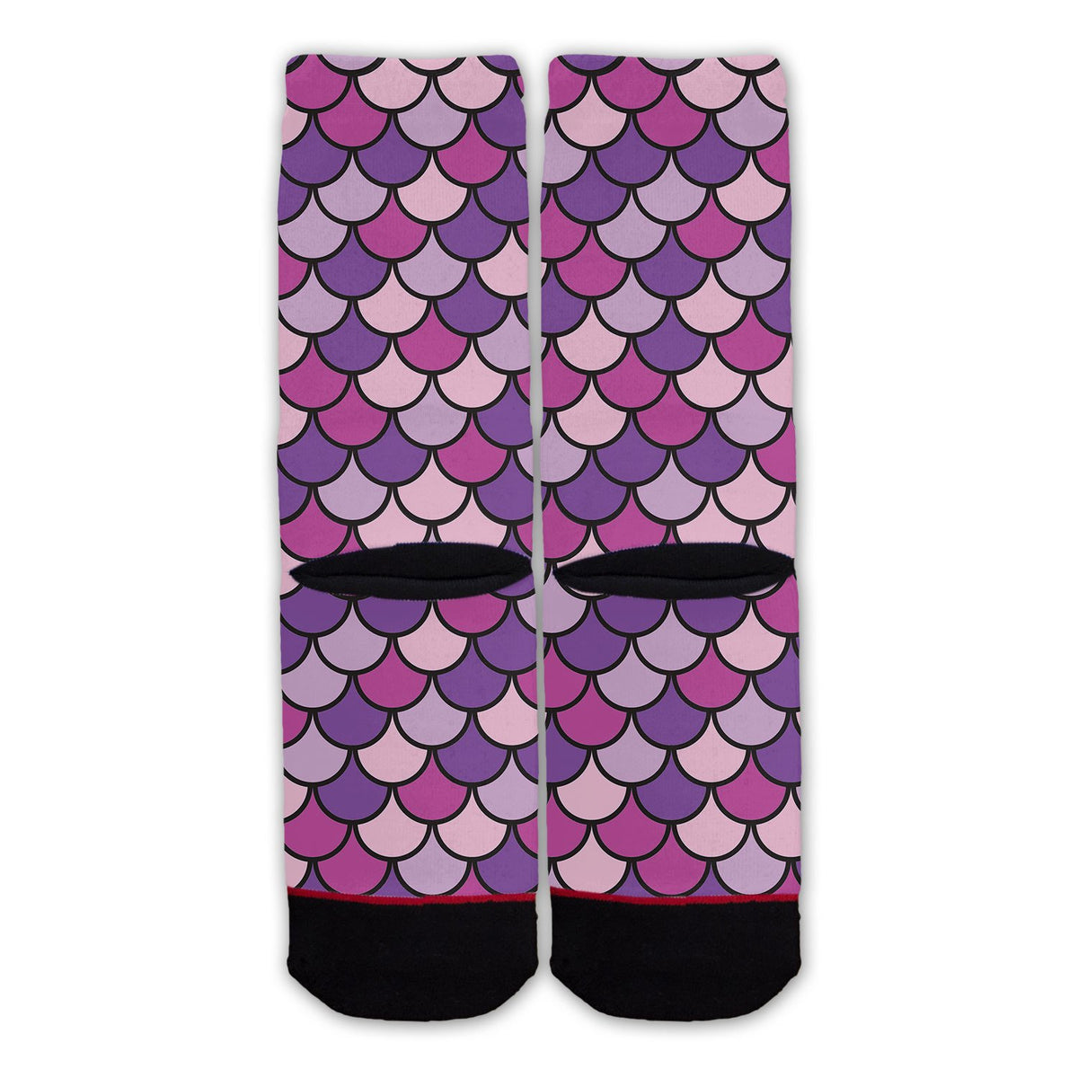 Function - Mermaid Scales Purple Fashion Socks – Function Socks