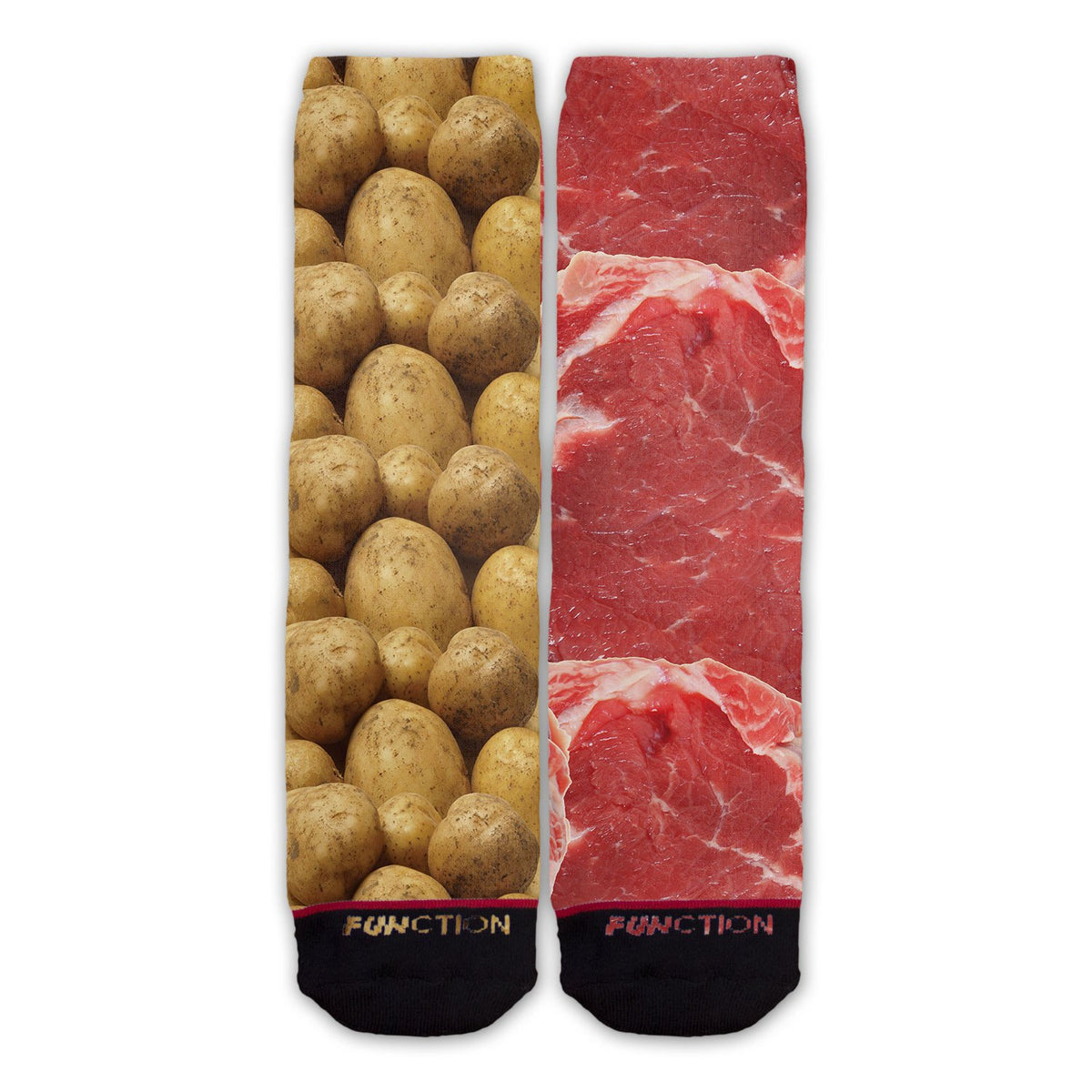 Function - Steak and Potatoes Fashion Socks – Function Socks