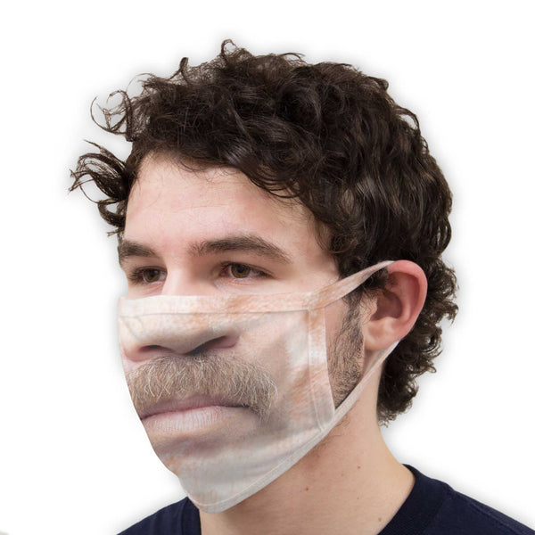 Function - Funny Man Mustache Breathable Reusable Washable Mask ...