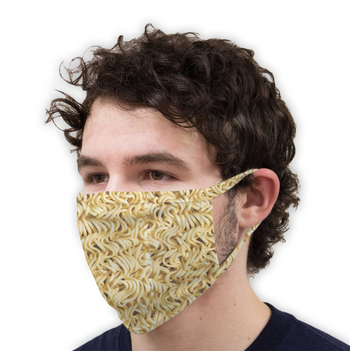 Function - Realistic Ramen Noodles Food Pattern Breathable Reusable Wa ...