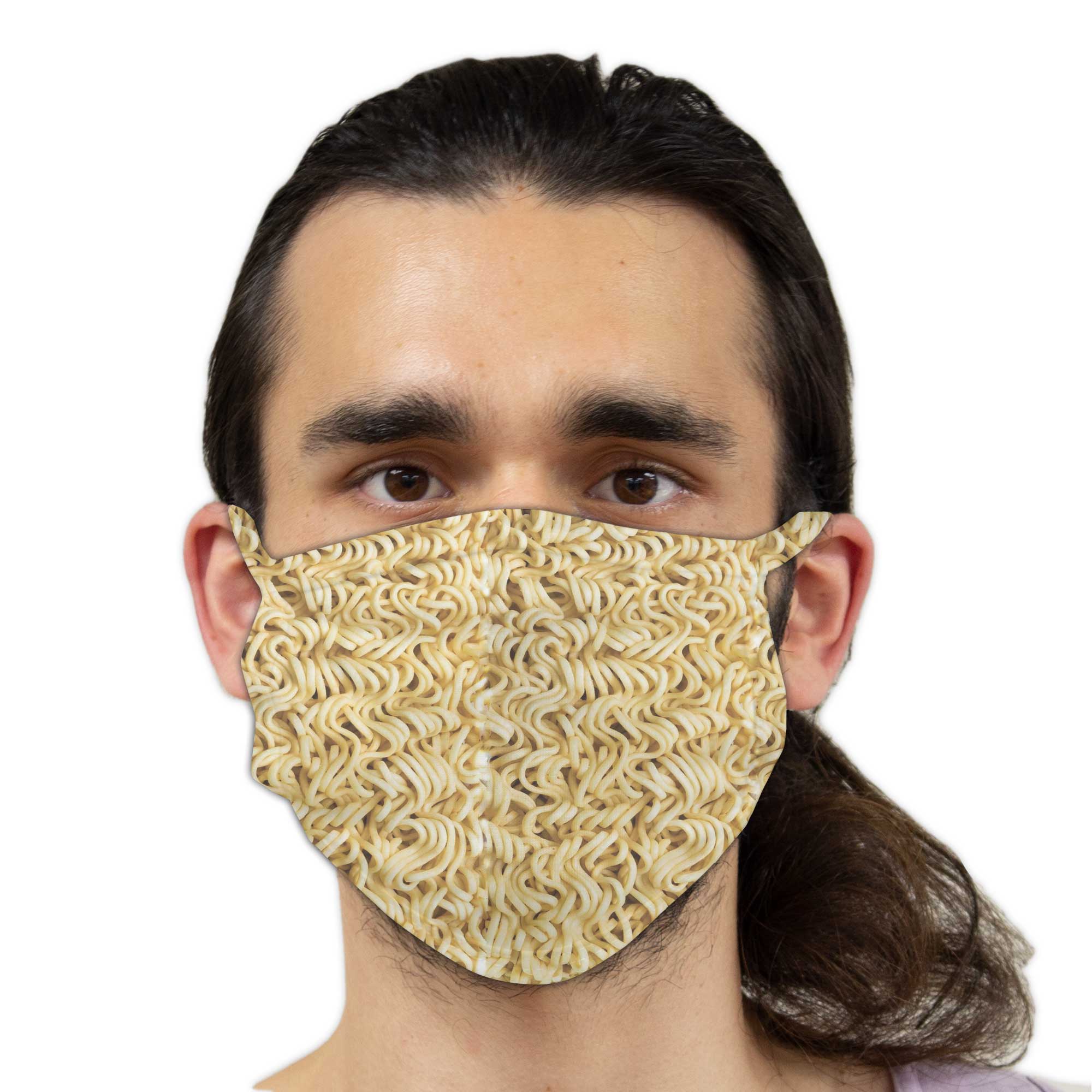 Function - Realistic Ramen Noodles Food Pattern Breathable Reusable Wa ...