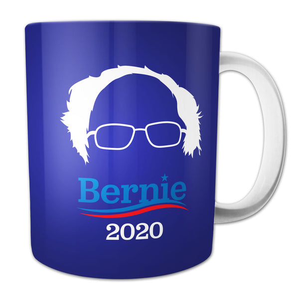 Function - Bernie Sanders 2020 Silhouette Hair 11 oz Ceramic Coffee Mu ...